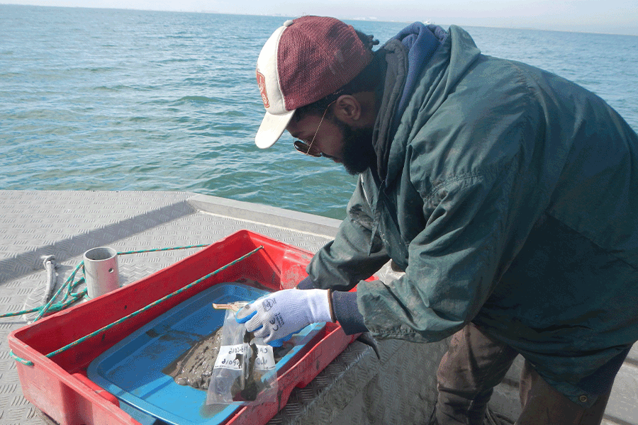 UNO Earth and Environmental Sciences Professor Mark Kulp Tracks Grains ...